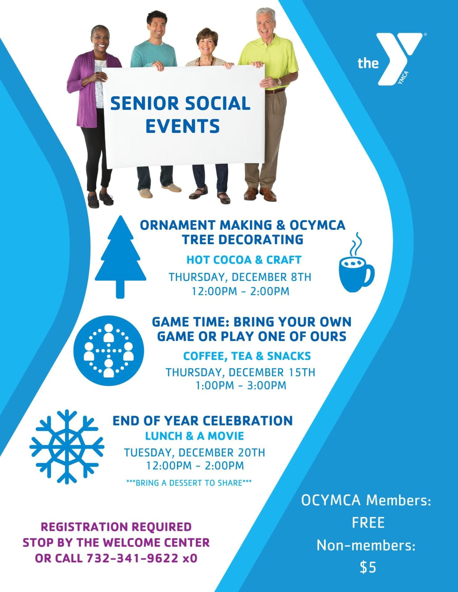 Senior Social Activities | Ocean County YMCA