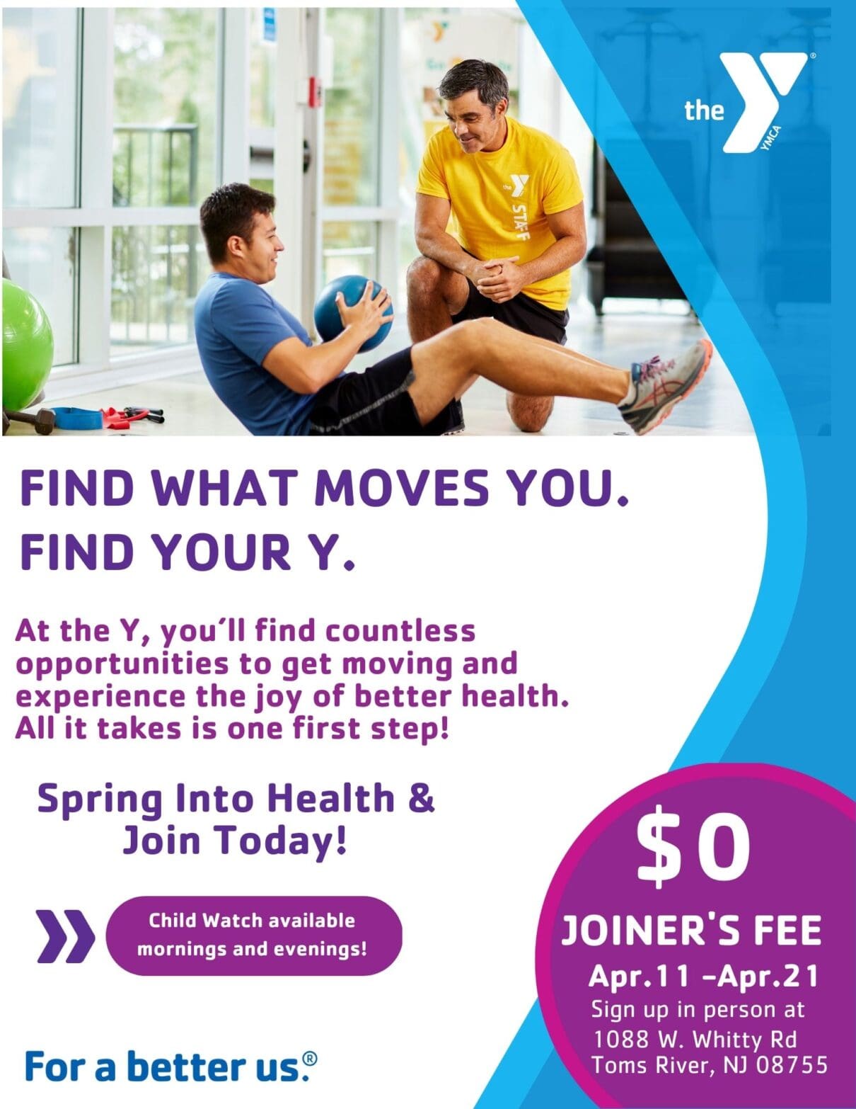 Spring Into Health Membership Special | Ocean County YMCA
