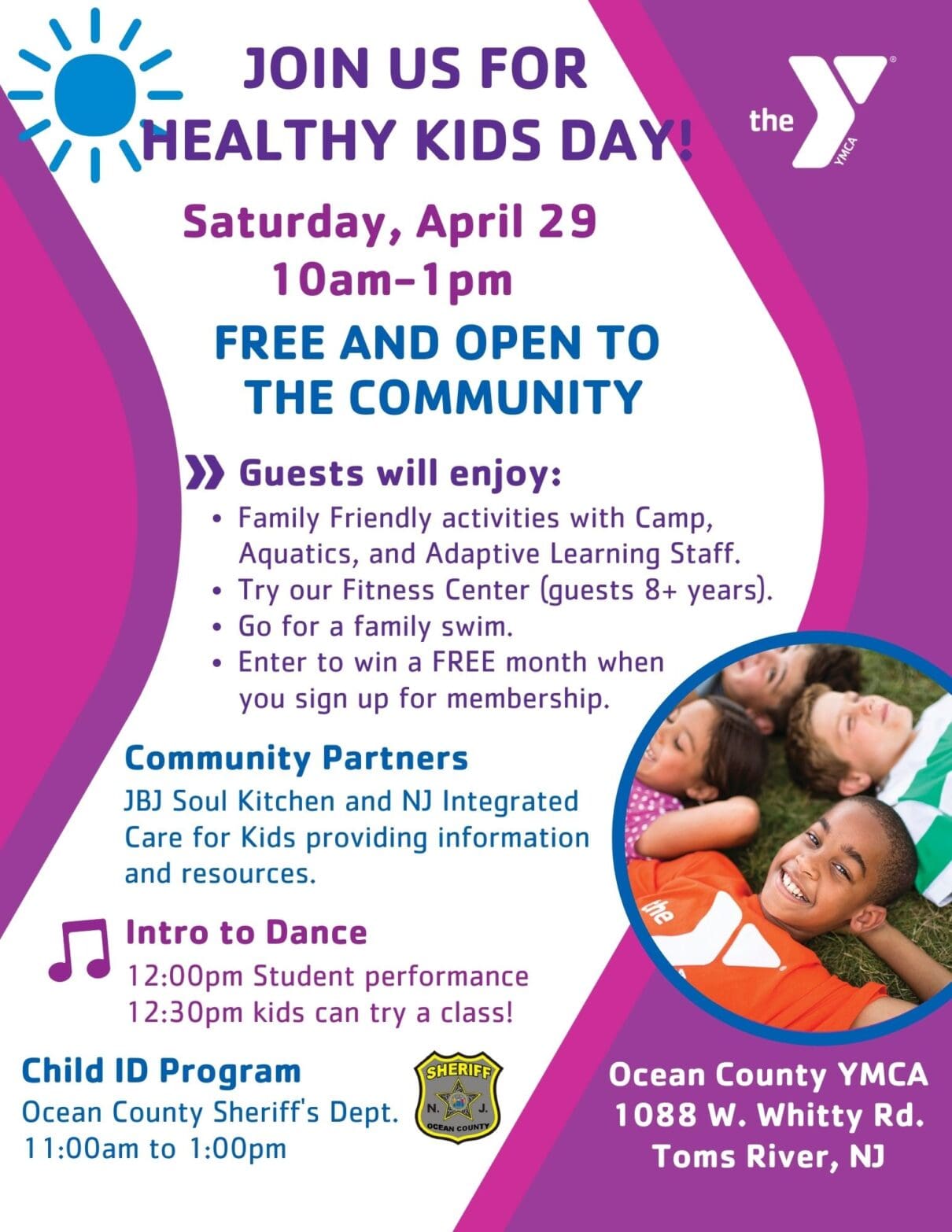 Healthy Kids Day 2023 | Ocean County YMCA