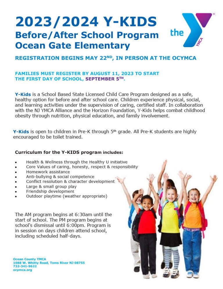 Ocean Gate YKids | Ocean County YMCA