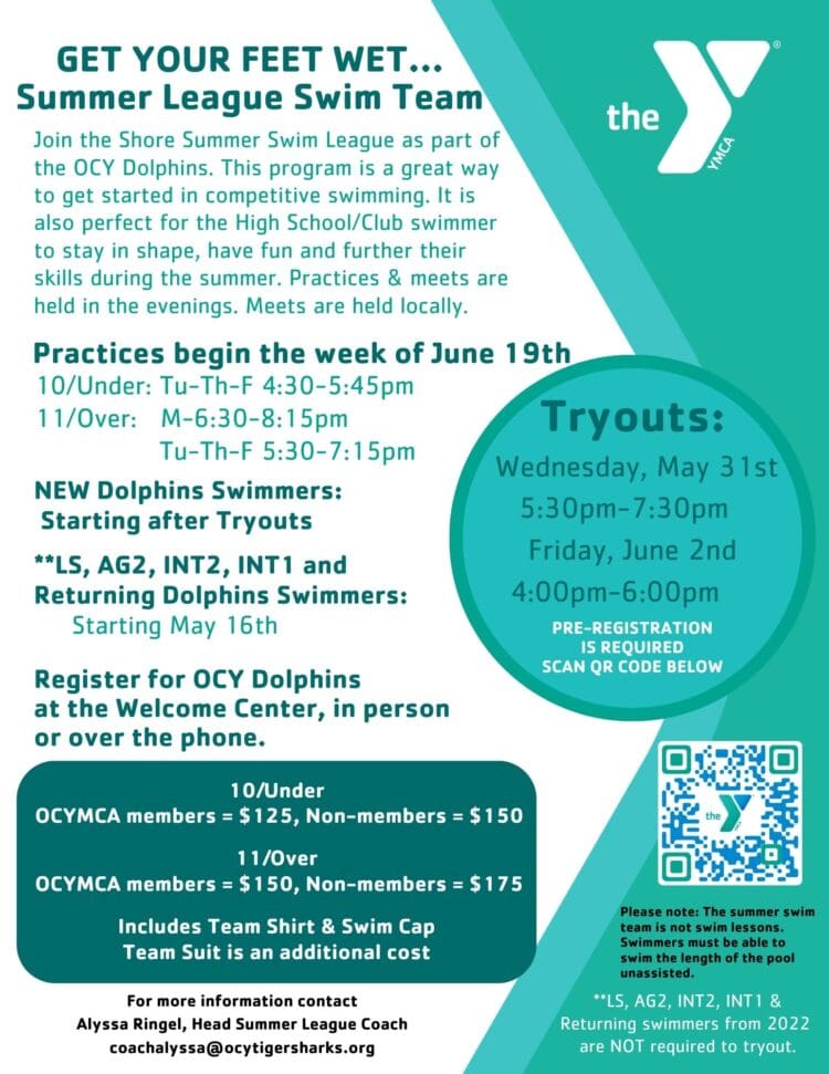 Tiger Sharks Swim Team | Ocean County YMCA