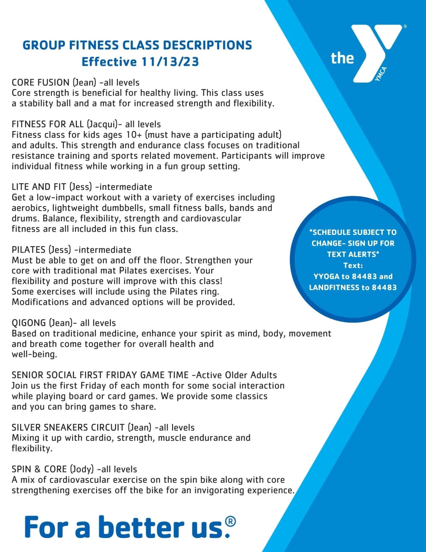 Group Fitness Classes | Ocean County YMCA