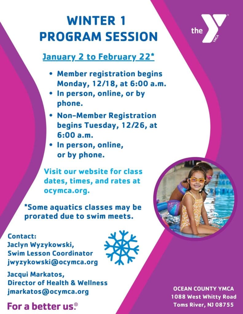 Aquatics | Ocean County YMCA