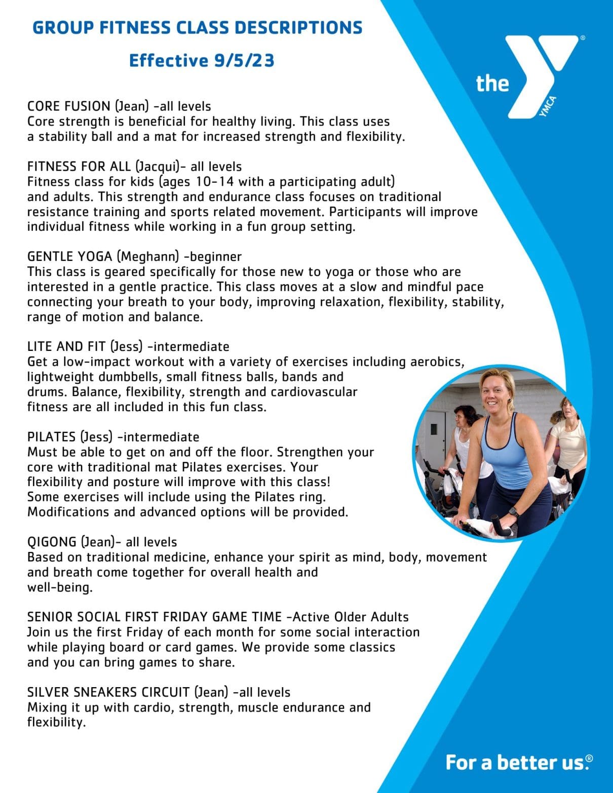 Group Fitness Classes | Ocean County YMCA