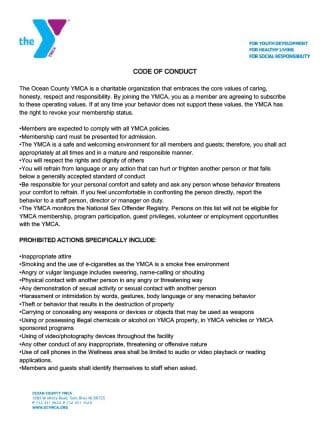 Membership | Ocean County YMCA