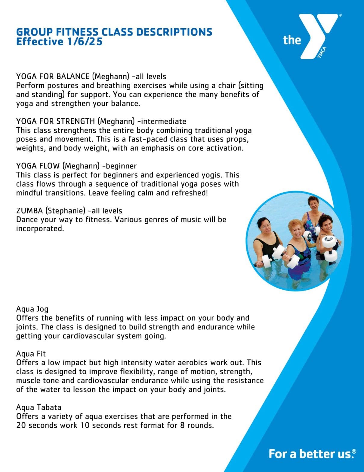 Group Fitness Classes | Ocean County YMCA